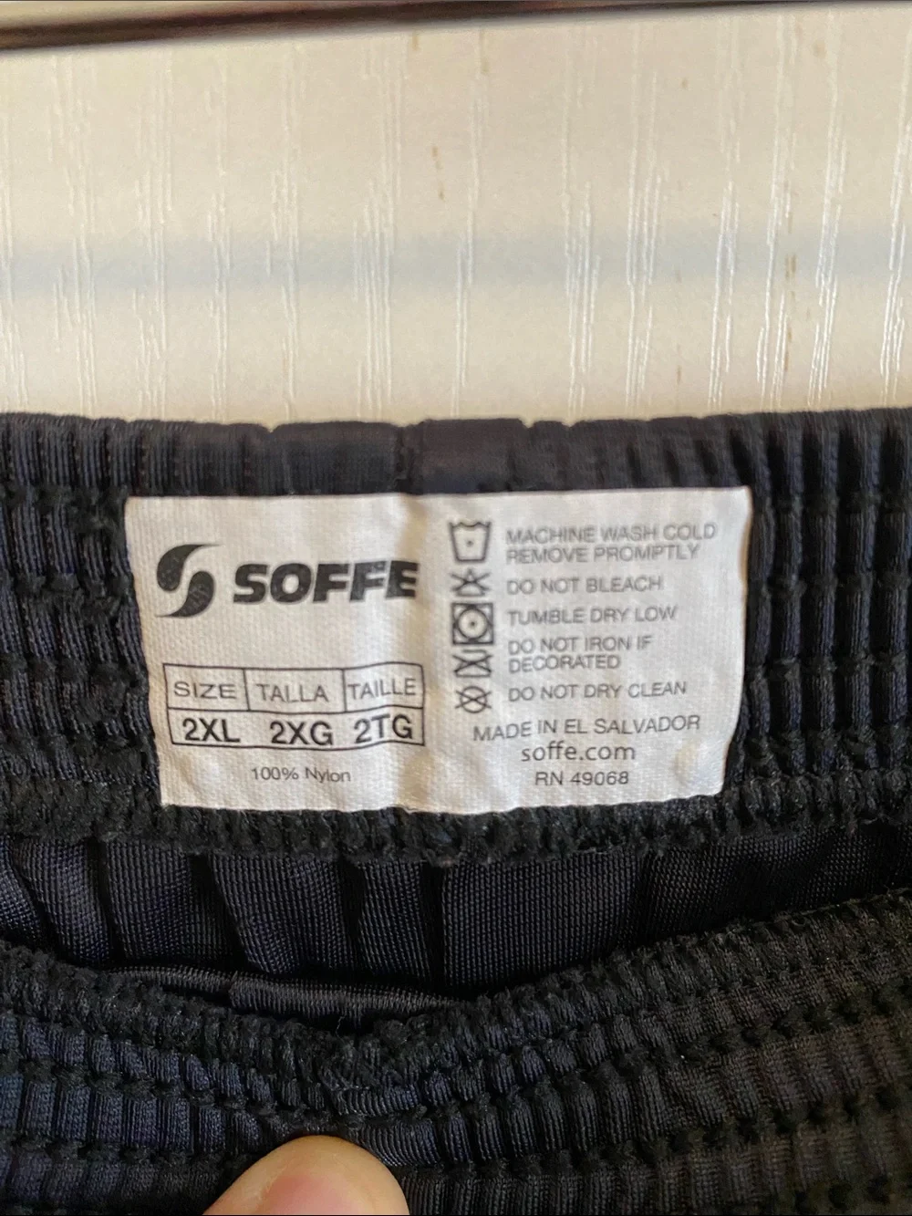 Soffe | Shorts | Ranger Panties Black Athletic Running Shorts With ...